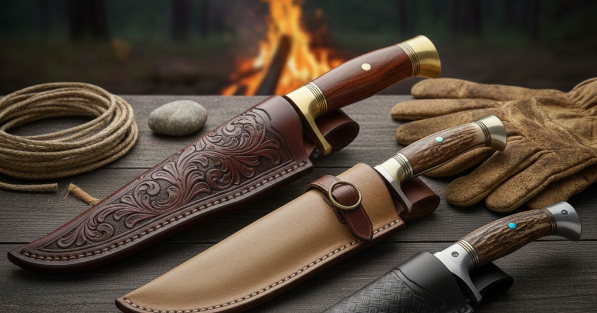 Western Knife and Sheath Explained – Types, Materials & Best Uses – ZB ...