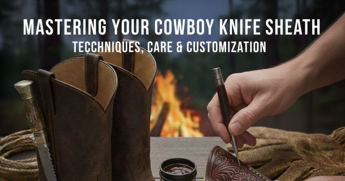 Mastering Your Cowboy Knife Sheath – ZB Knives Store