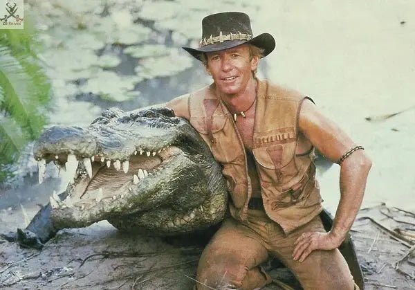 Crocodile Dundee Knife – 16" 440C Steel Blade, Horn Handle – ZB Knives ...